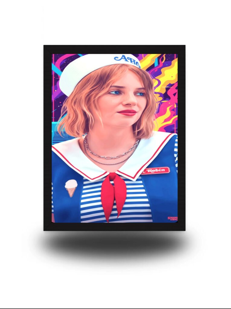 Robin – Stranger Things Frame | Premium 4K Print - The Frame Street
