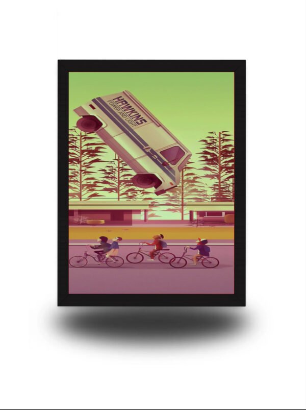 Stranger Things – The Van Flip - The Frame Street